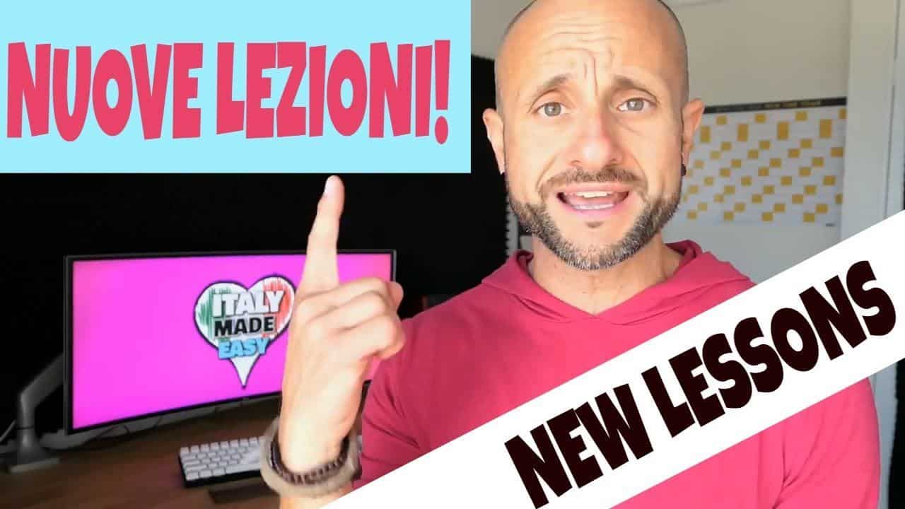 DAILY ITALIAN LESSONS – Announcing new cycle of Italian Lessons at all ...